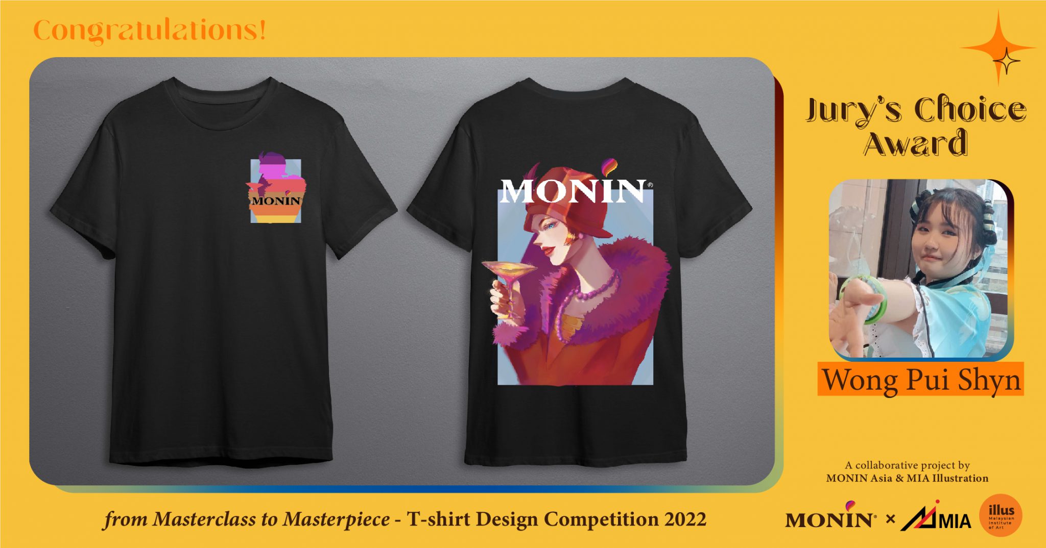 MONIN Asia x ILLUSMIA ‘From Masterclass to Masterpiece – T-shirt Design ...