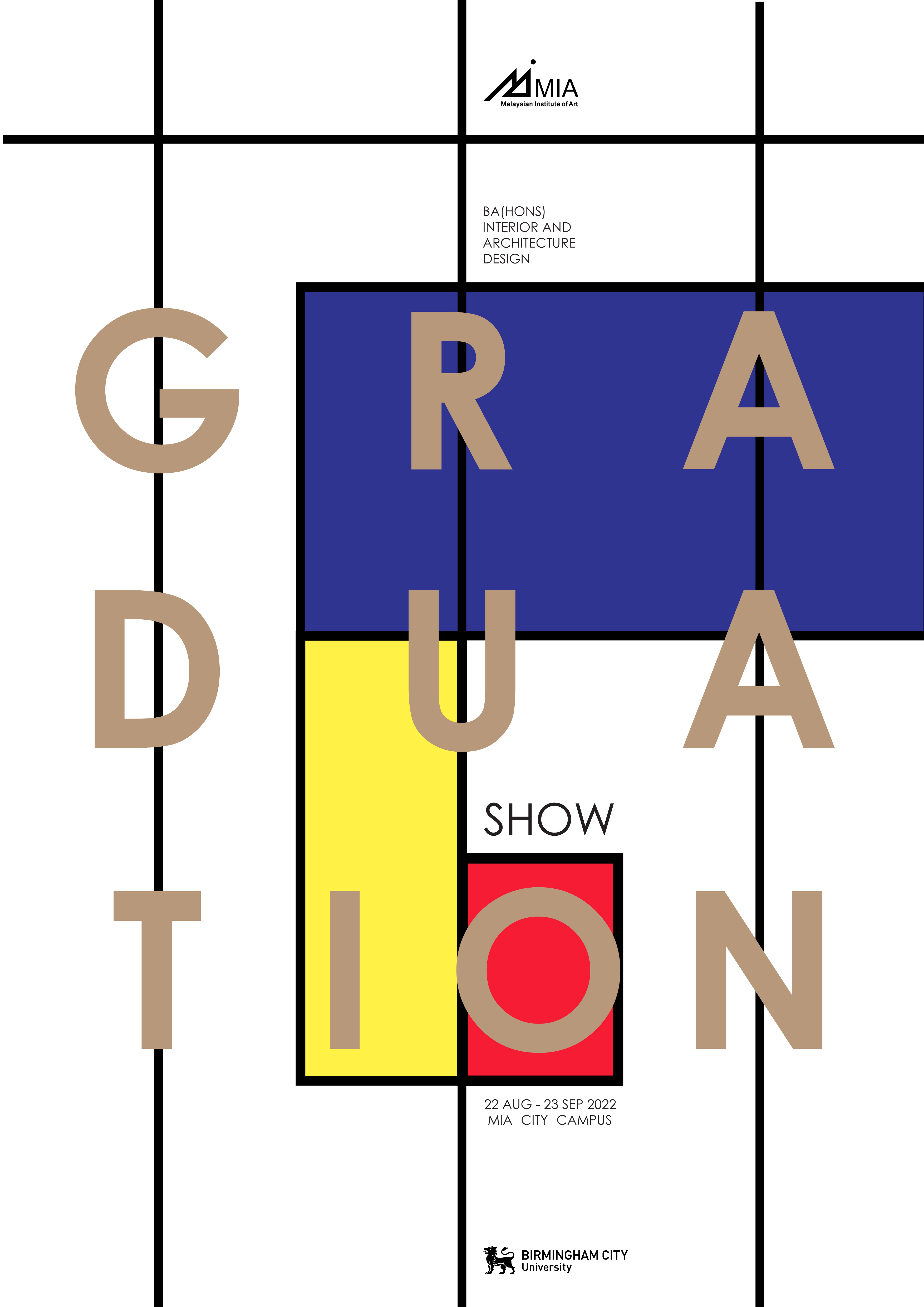 BCU x MIA Interior Architecture and Design Grad show Exhibition 2022 ...