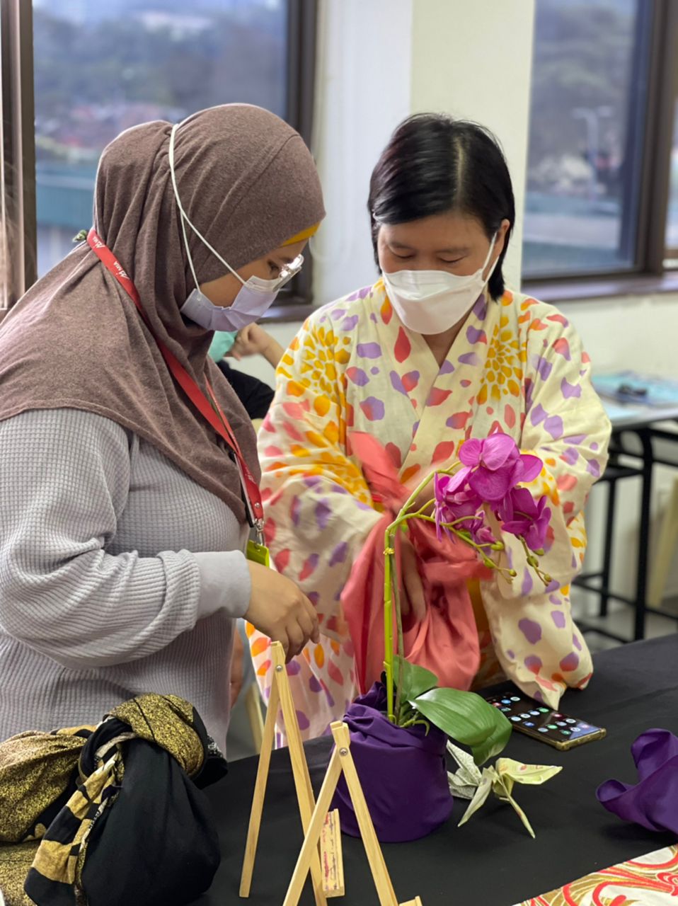 JAPANESE CULTURAL WORKSHOP FUROSHIKI & ORIGAMI – Malaysian Institute of Art