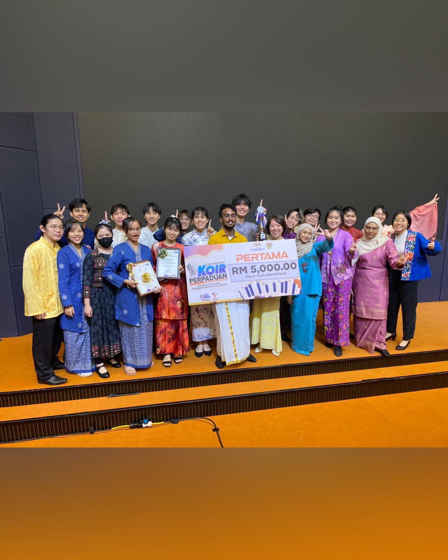 MIA Choir Won the Champion Award at Pertandingan Koir Perpaduan ...